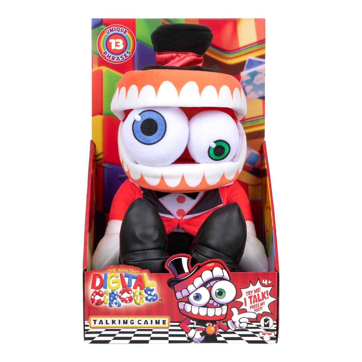Amazing Digital Circus Caine Sfx Plush Entertainment Earth