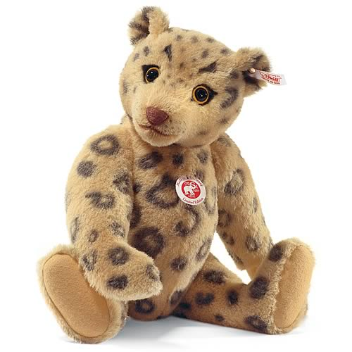 Alpaca Classic Teddy Bear Leopard Plush - Entertainment Earth
