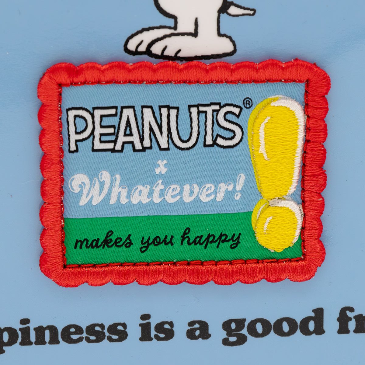Peanuts Snoopy Happiness Is A Good Friend Bowler Crossbody Bag