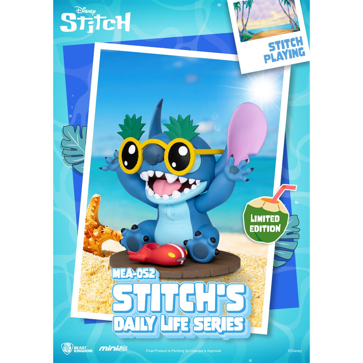 Lilo & Stitch Stitch Daily Life Series MEA-052 Mini-Figure Blind Box ...