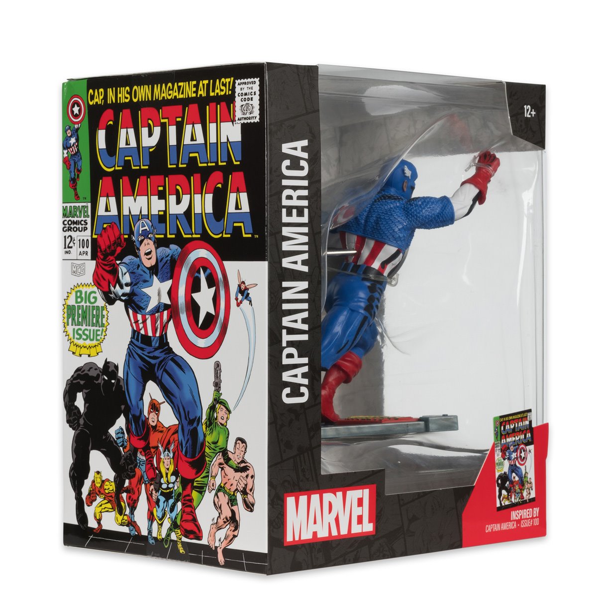 Marvel Wave 2 1:10 Scale Posed Figure with Scene Case of 6