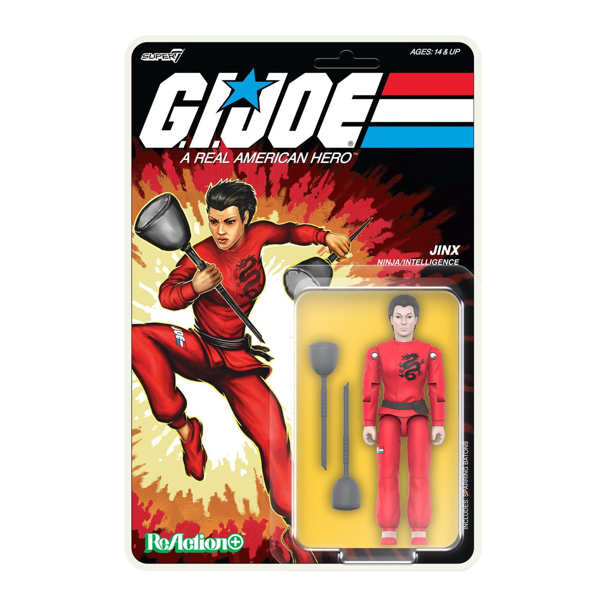 G.I. Joe ReAction+ Wave 04 (Movie Collection) - Jinx
