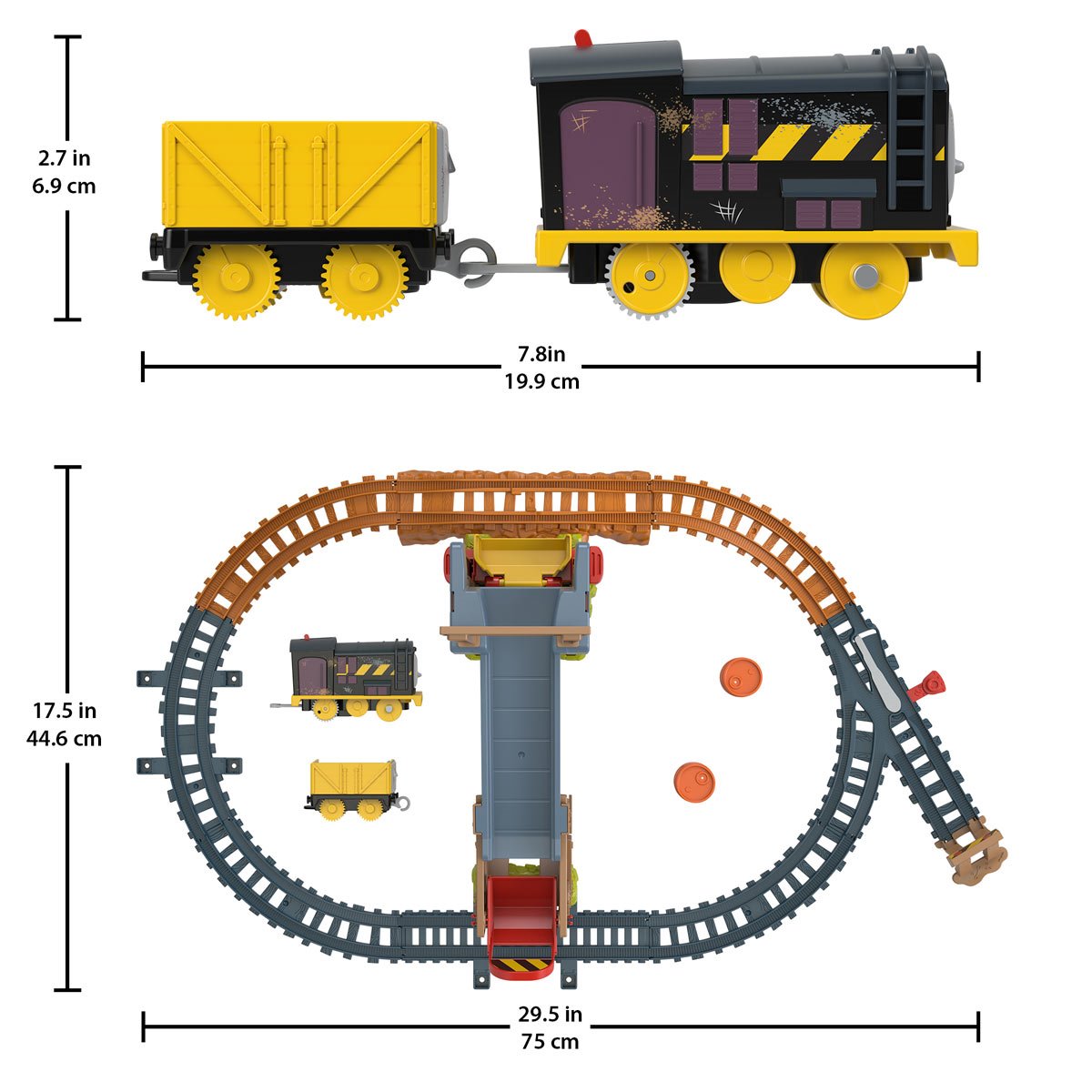 Thomas & Friends Diesel's Lift & Load Construction Set
