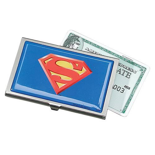 Superman Shield Small Metal Case - Entertainment Earth