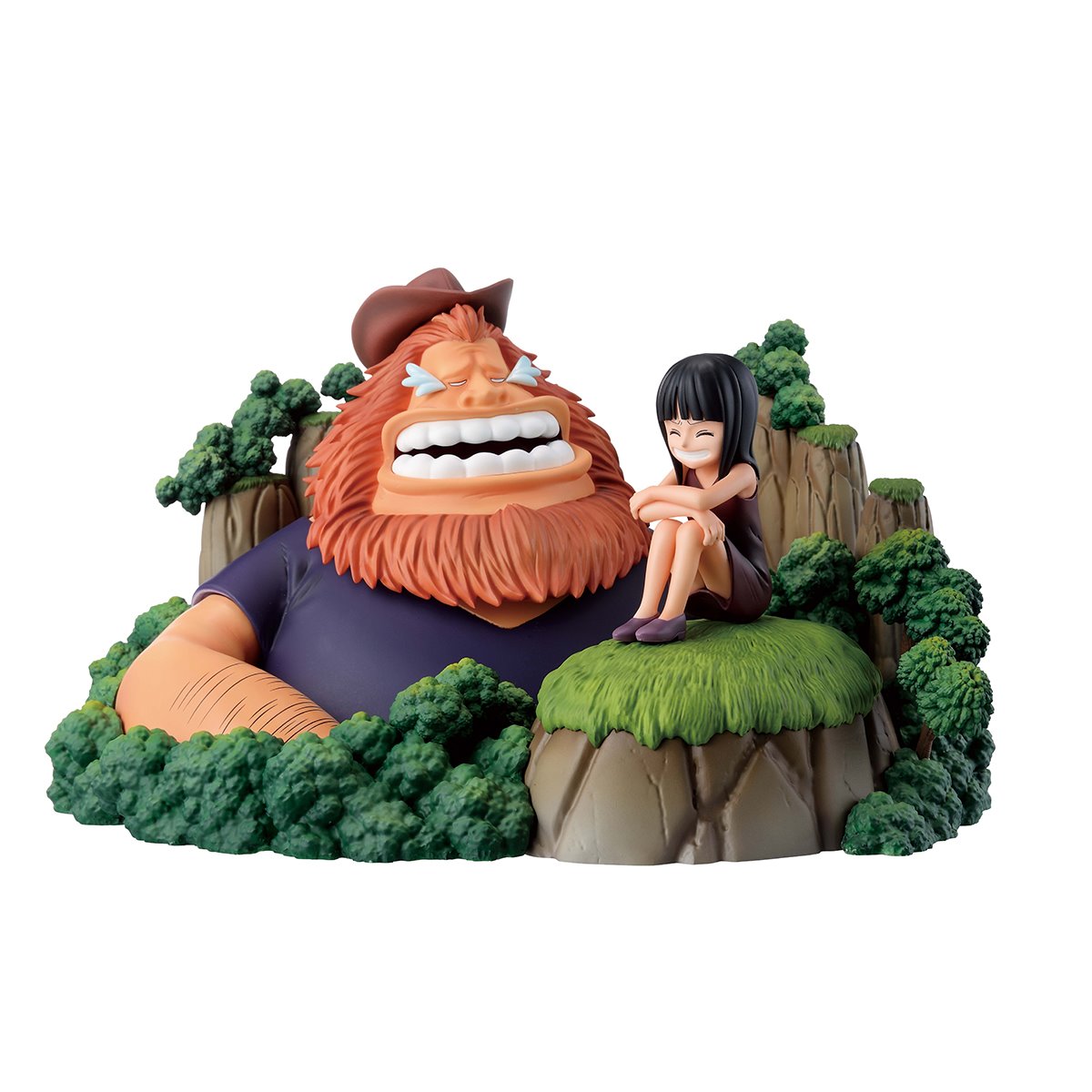 One Piece Saul and Robin Dramatic Memories Revible Moment Ichibansho Statue