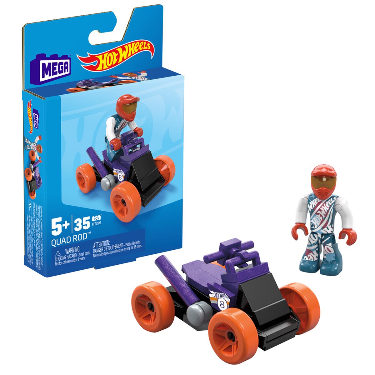 Hot Wheels Mega Small Racers Vehicle Case Of 6