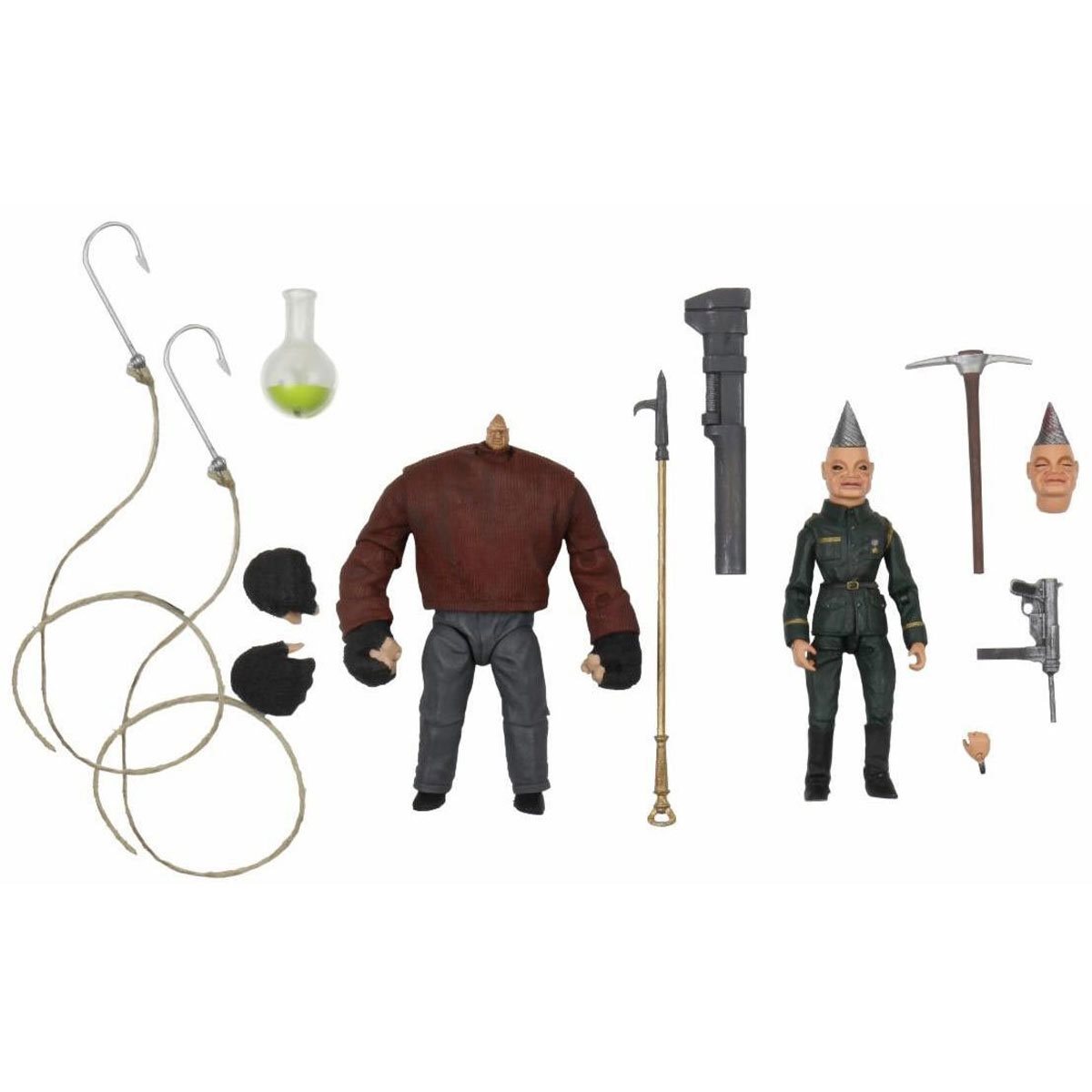 Puppet Master Ultimate Pinhead and Tunneler 7-Inch Scale Action Figure ...