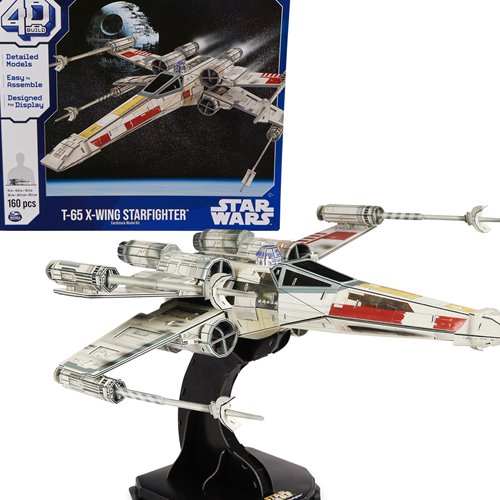 Star Wars 4D Build X-Wing Starfighter 3D Model Kit