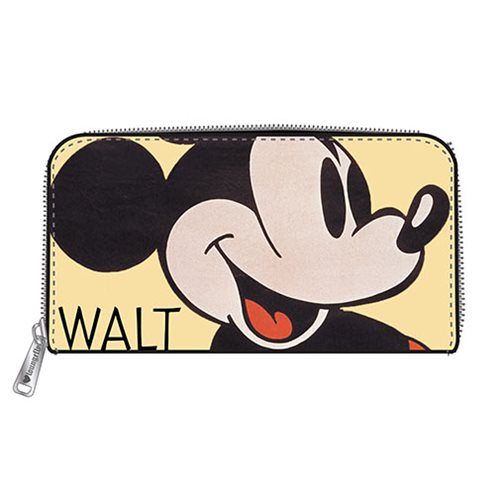 Mickey Mouse Classic Zip-Around Wallet - Entertainment Earth