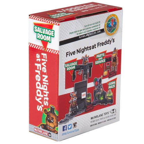 Five Nights at Freddy's Series 6 Salvage Room Micro Construction Set