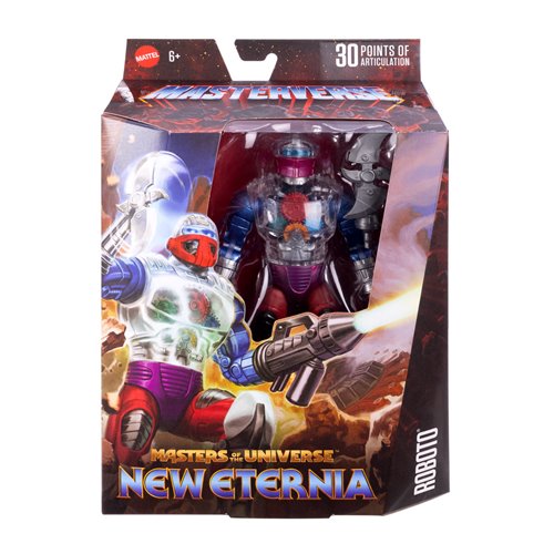 Masters of the Universe Masterverse Wave 16 New Eternia Roboto Action ...
