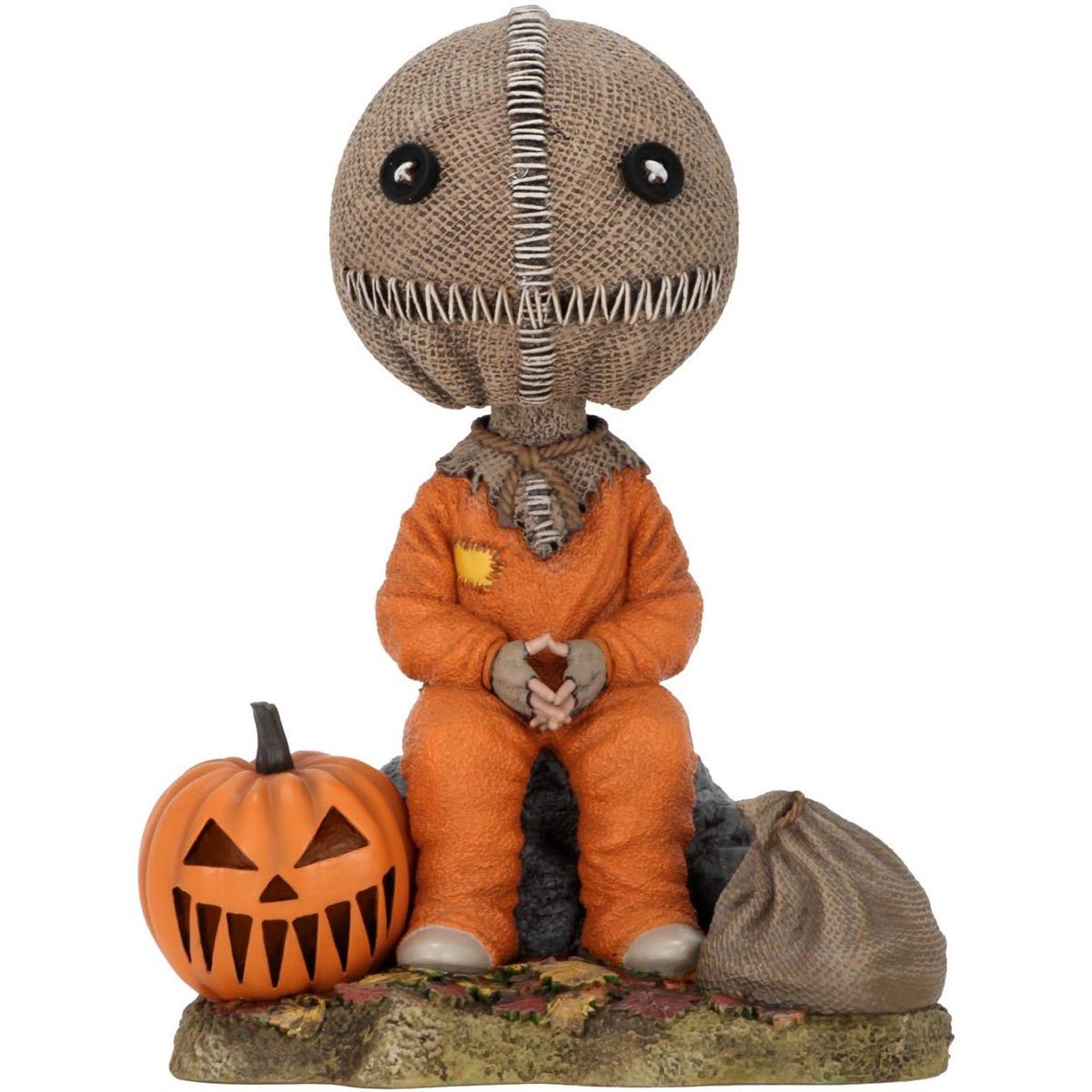 Trick r Treat Sam Head Knocker Bobblehead Trick r Treat Sam Head Knocker Bobblehead