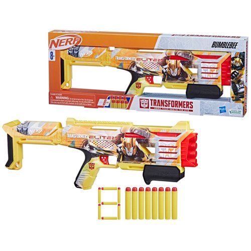 Transformers Bumblebee Nerf Dart Blaster - Entertainment Earth
