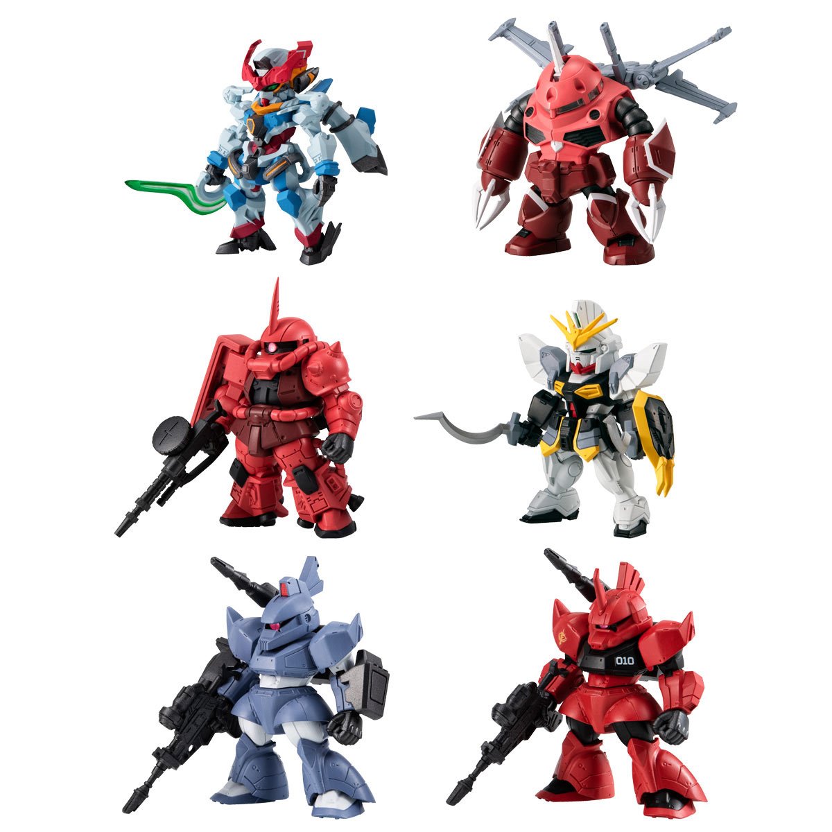 Mobile Suit Gundam FW Gundam Converge #27 Mini-Figure Display of 10