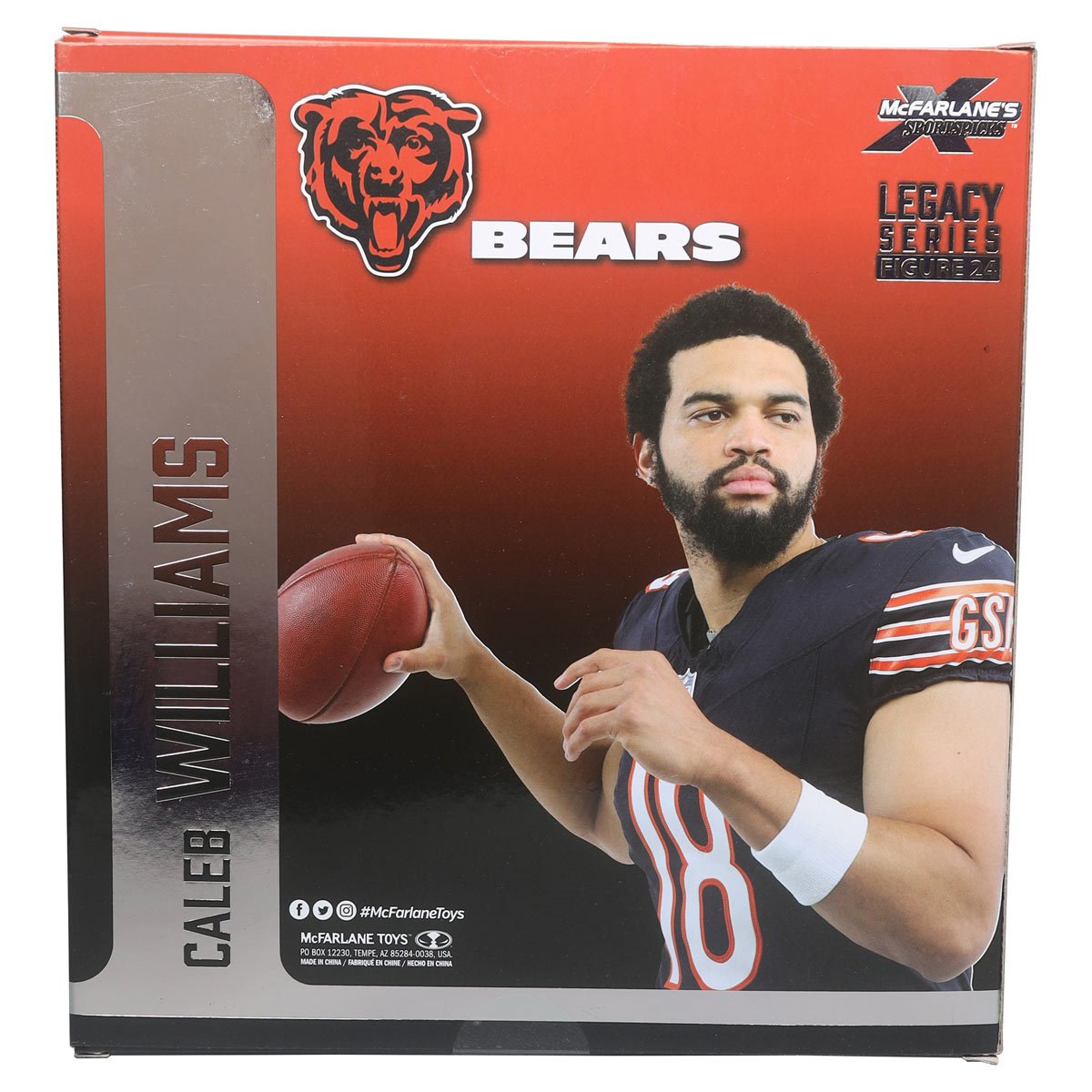 NFL SportsPicks 2024 Wave 2 Chicago Bears Caleb Williams 7-Inch Scale ...