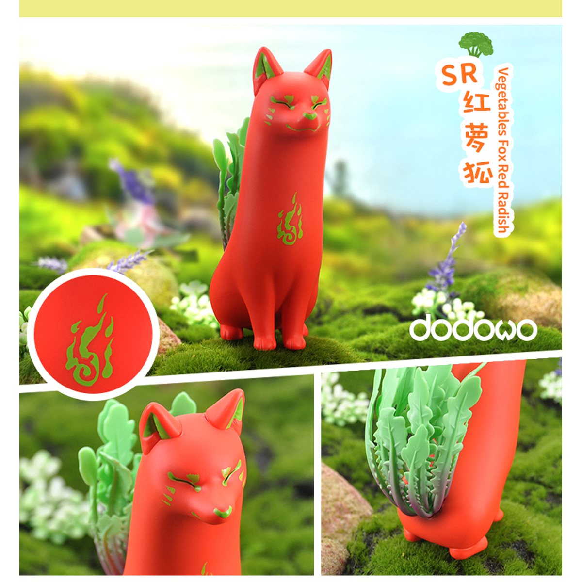Vegetables Fairy Blind-Box Vinyl Figure Case of 6