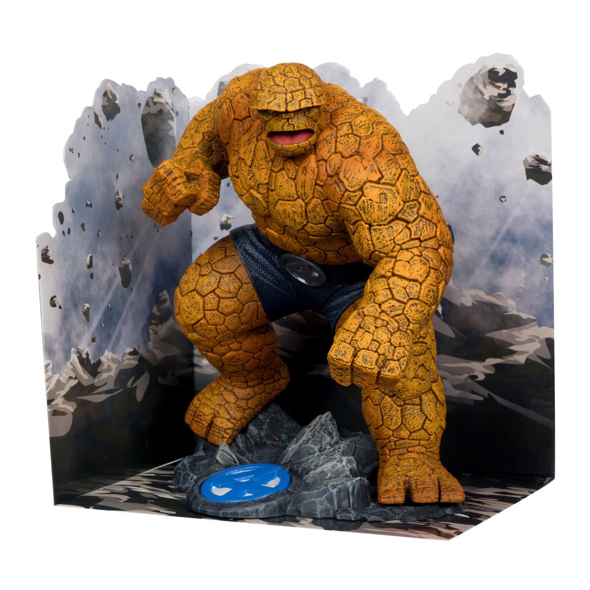 Marvel Wave 4 The Thing Fantastic Four #642 1:10 Scale Posed Figure ...
