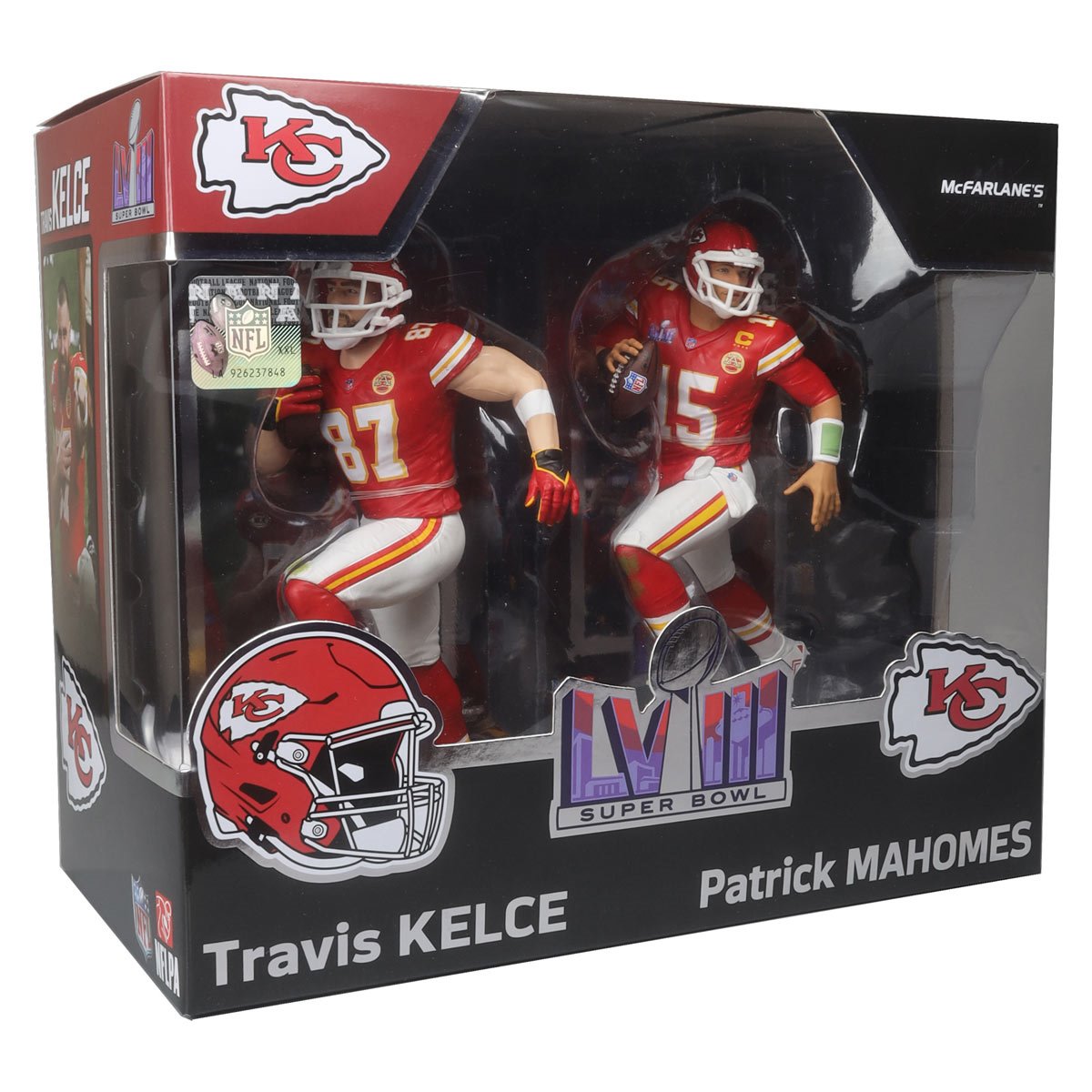 NFL SportsPicks 2024 Travis Kelce and Patrick Mahomes 7-Inch Scale ...