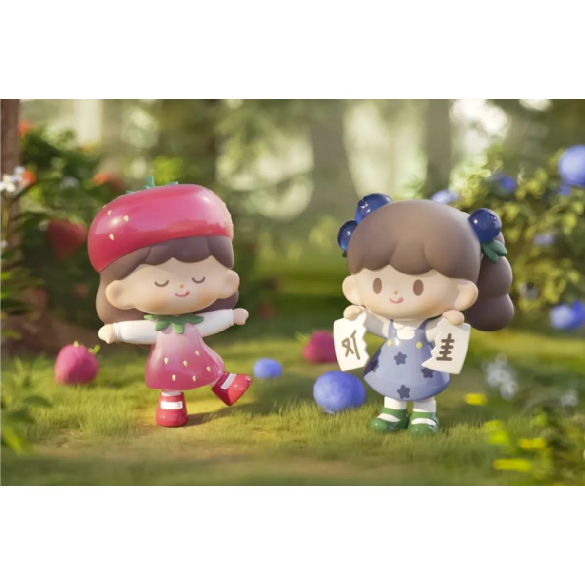 zZton Blessing for Fruit Blind-Box Vinyl Figures Case of 12