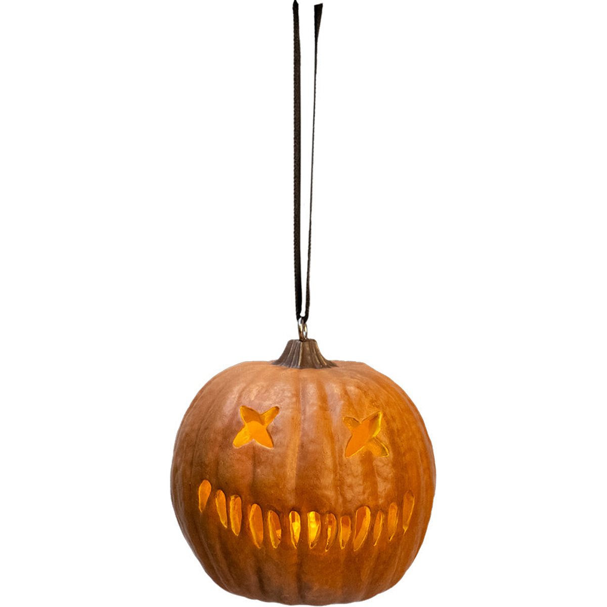 Trick r Treat Sam O'Lantern Pumpkin Light-Up Ornament