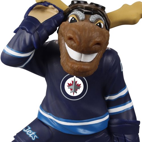 NHL Winnipeg Jets Mick E. Moose Mascot Posed Figure