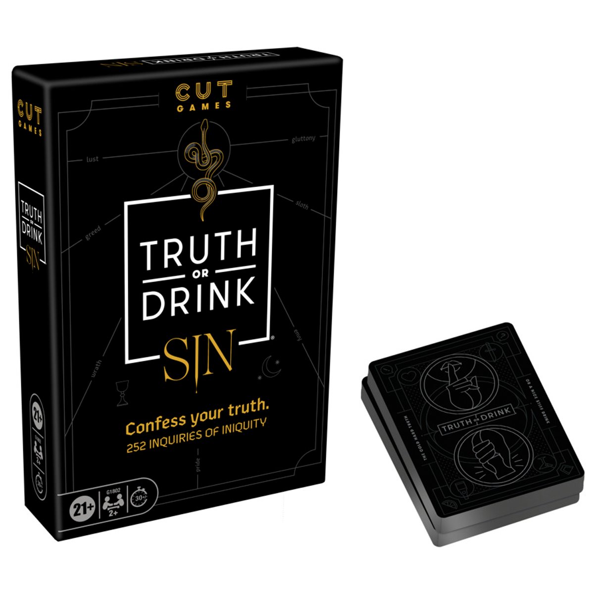 Truth or Drink: Sin Party Edition Game - Entertainment Earth