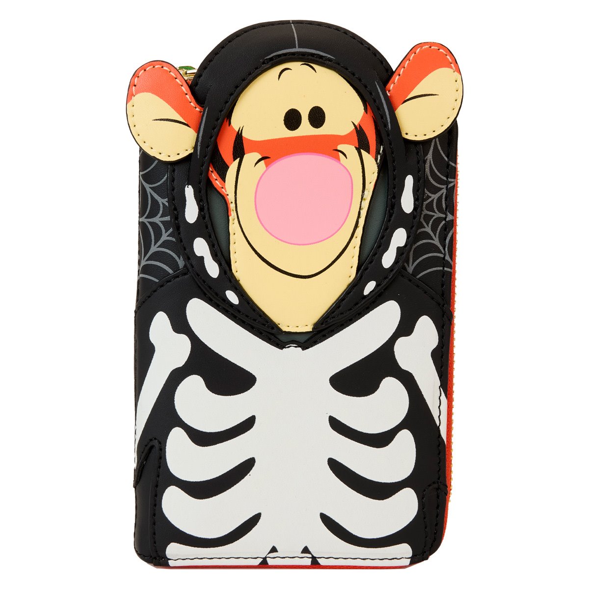 Winnie the Pooh Skeleton Tigger Zip-Around Wallet