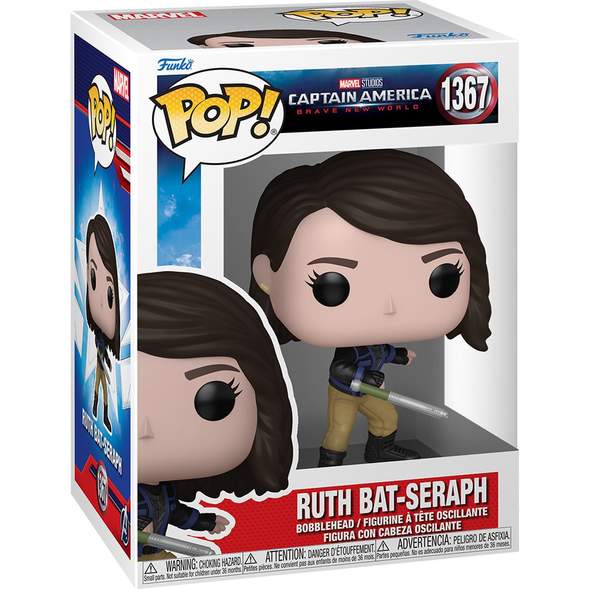 Captain America: Brave New World Ruth Bat-Seraph Funko Pop! Vinyl ...