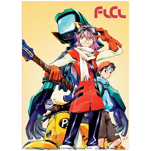 FLCL Wall Scroll - Entertainment Earth