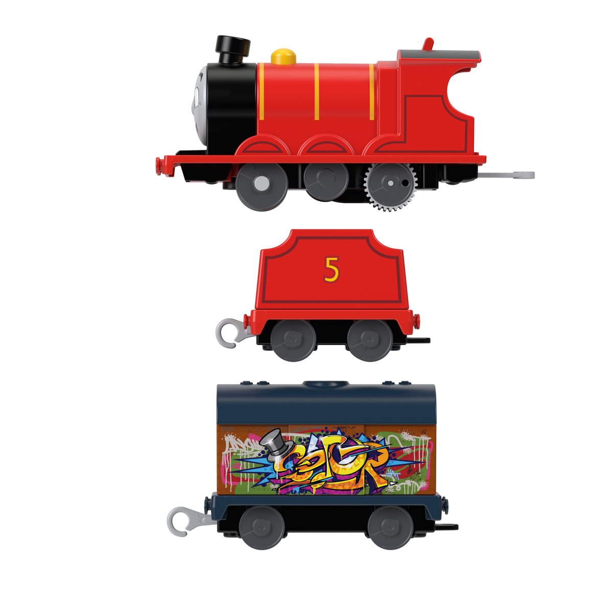 Thomas and Friends Graffiti James Motorized Engine Vehicle