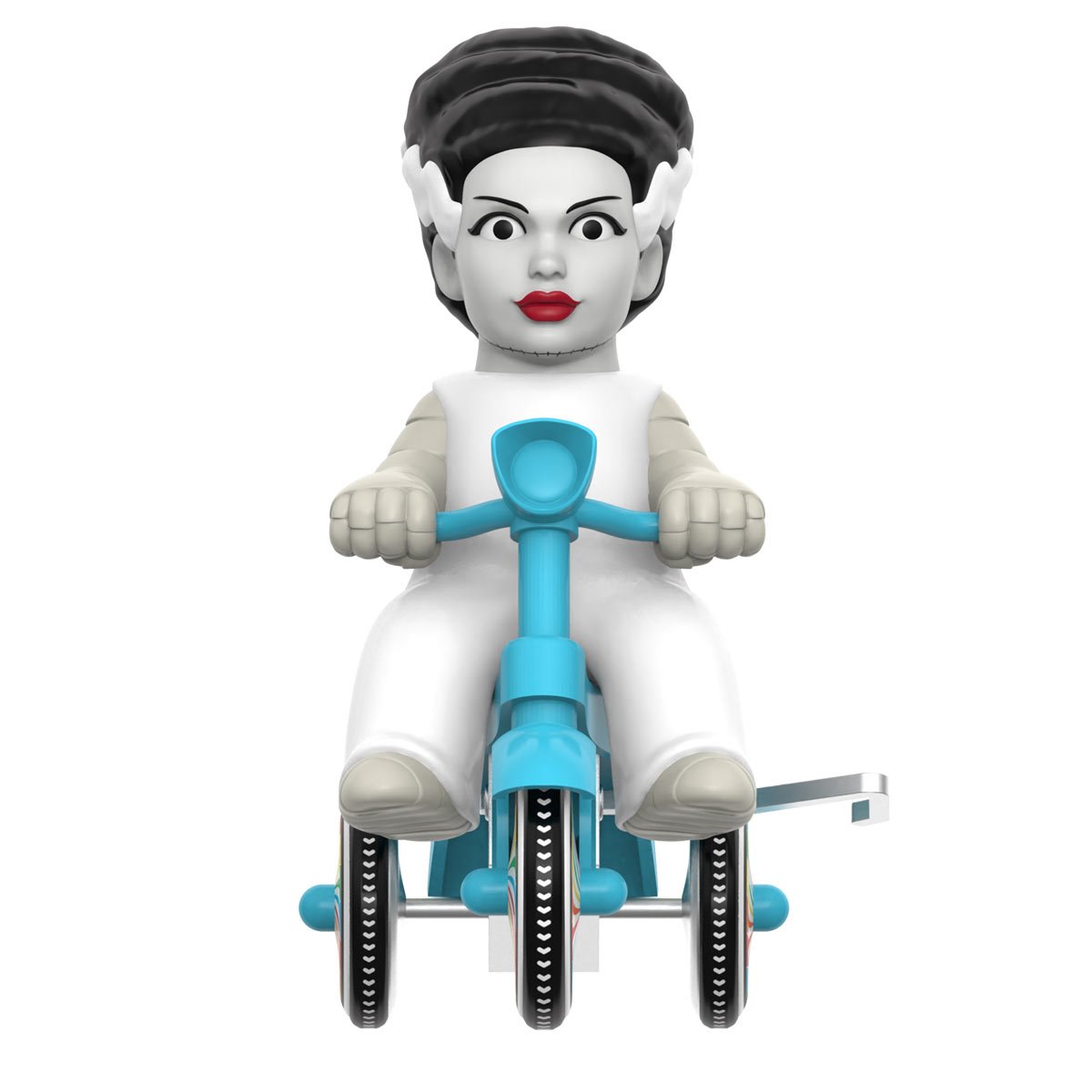 Universal Monsters Bride of Frankenstein (White with Blue Trike) Super ...