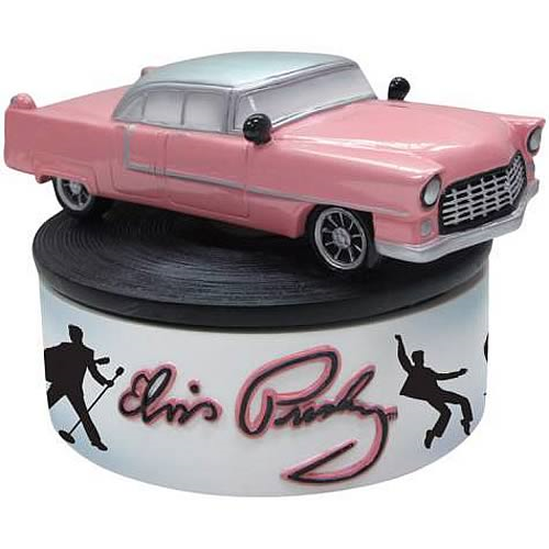 Elvis Presley Pink Car Mini Statue - Entertainment Earth