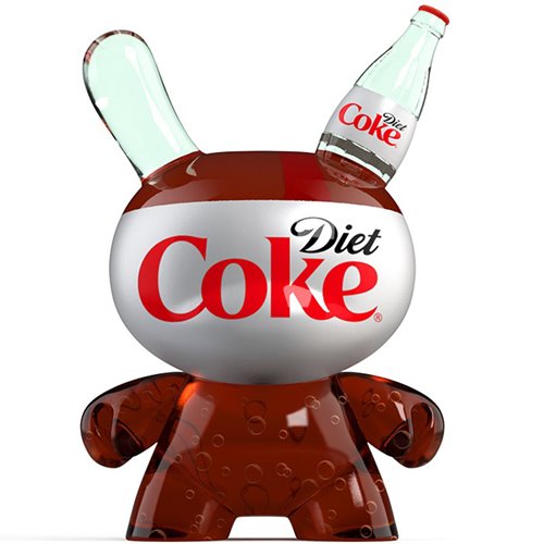 Kidrobot x Diet Coke 3-Inch Resin Dunny Art Statue