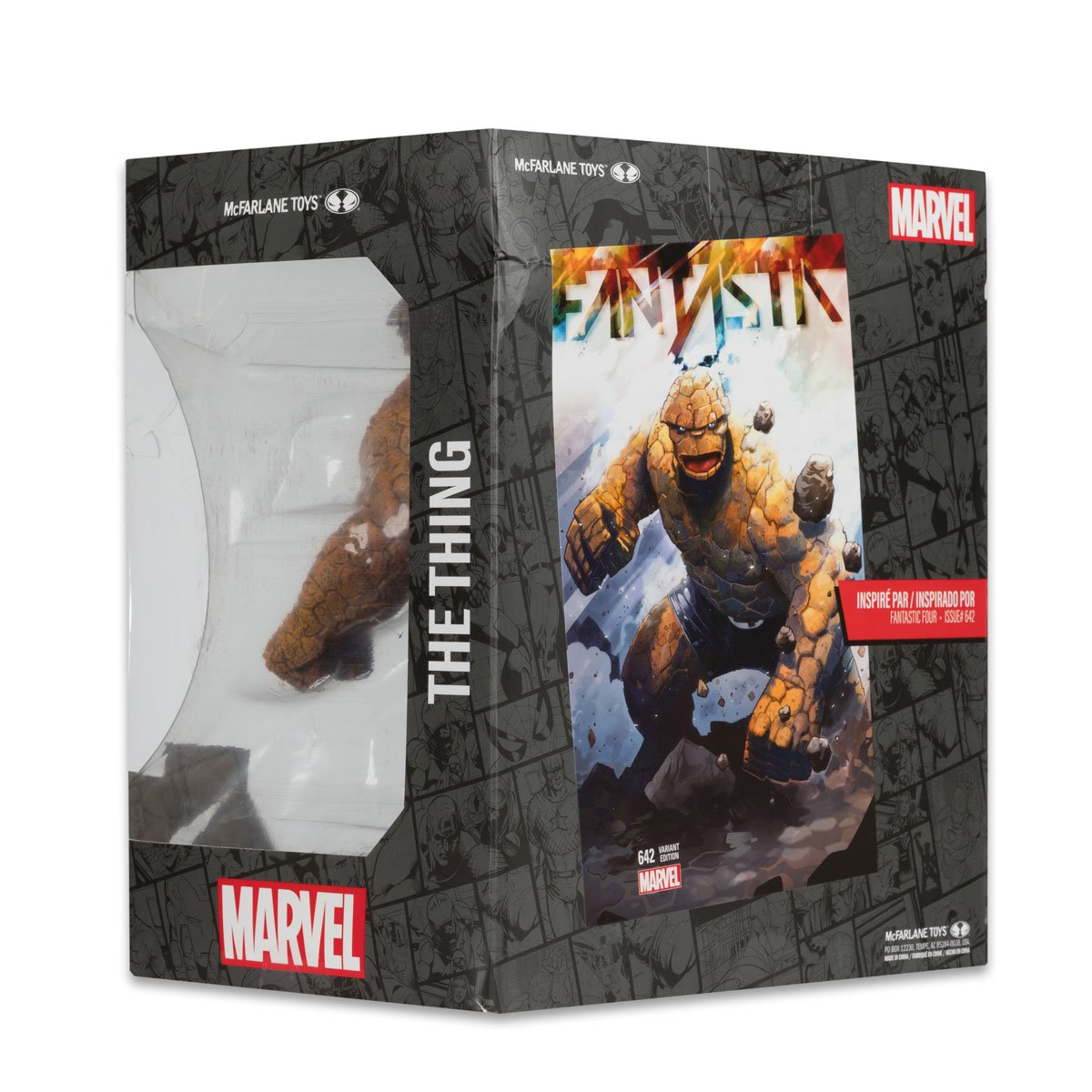Marvel Wave 4 The Thing Fantastic Four #642 1:10 Scale Posed Figure ...