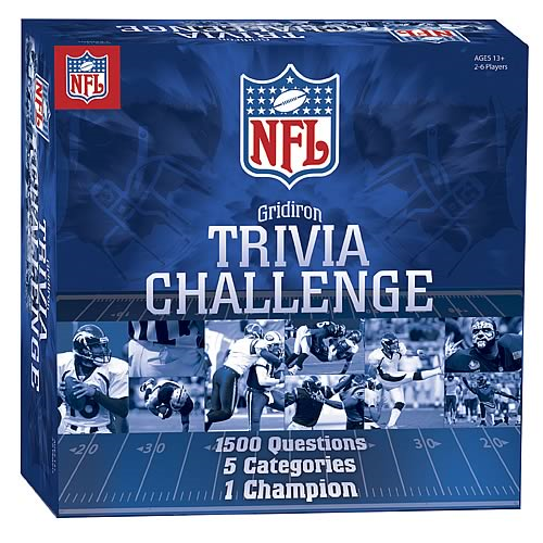 NFL Gridiron Trivia Challenge - Entertainment Earth