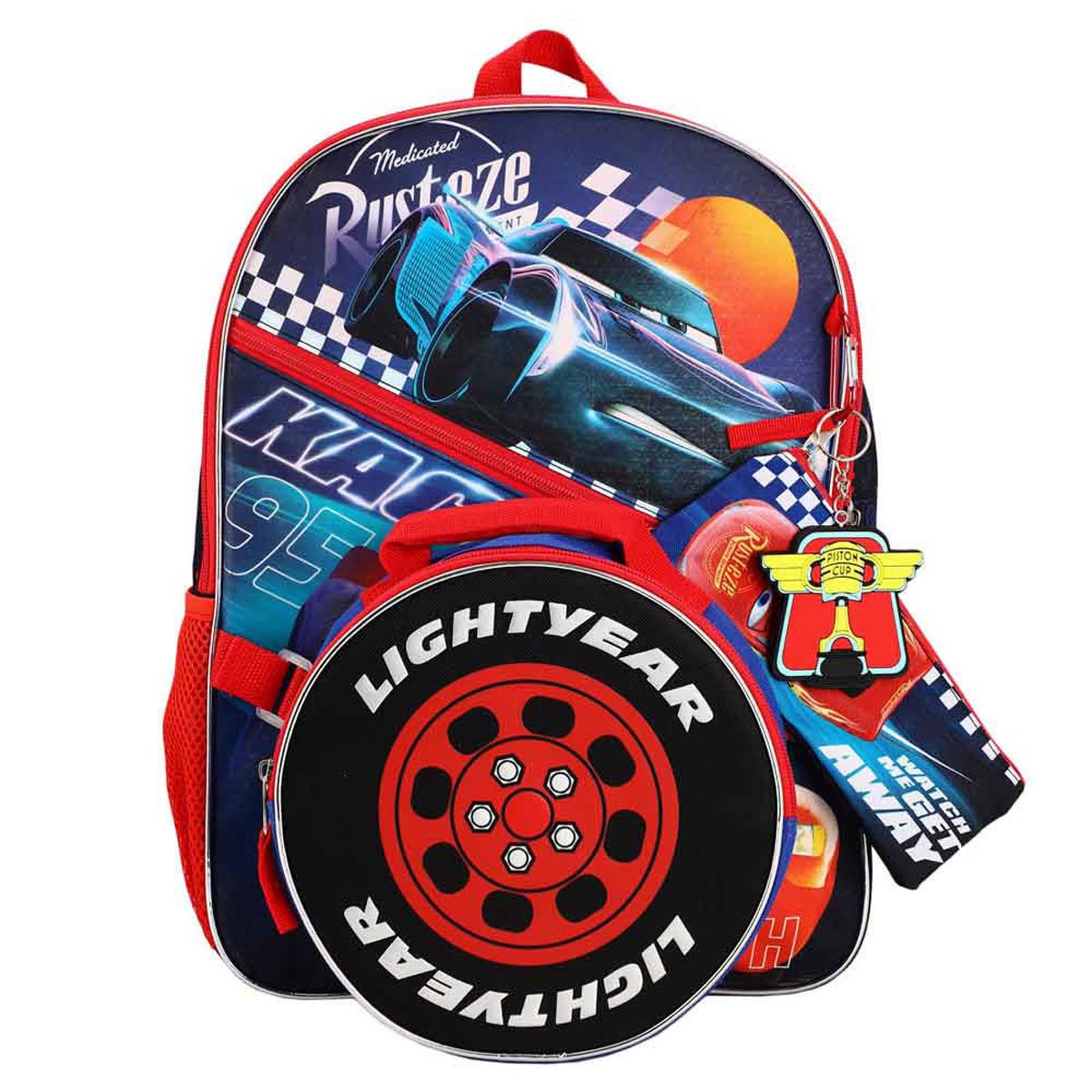 Cars Jackson Storm Backpack 5-Piece Set - Entertainment Earth