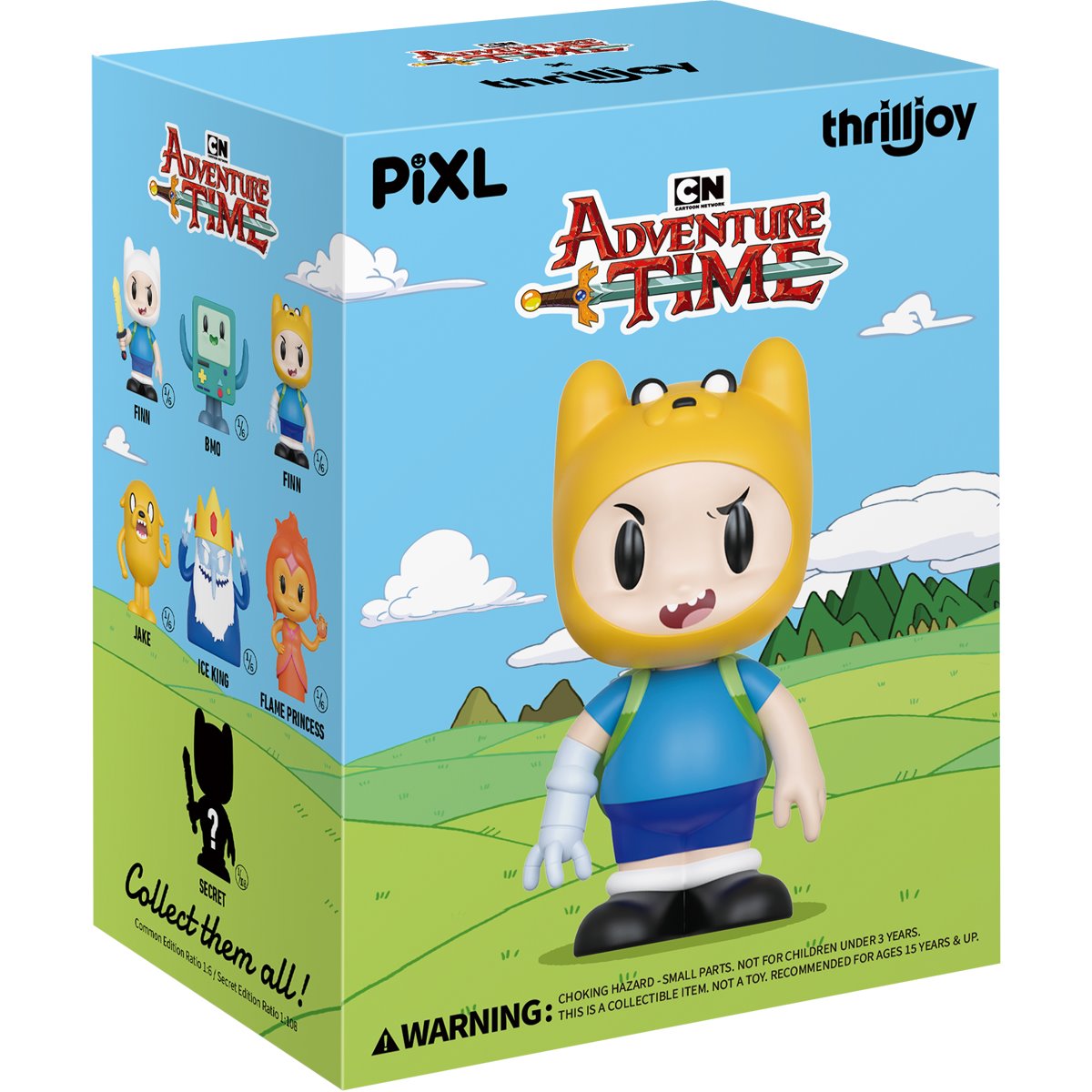 Adventure Time Blind Box PIXL Mini-Figure Display Case of 6