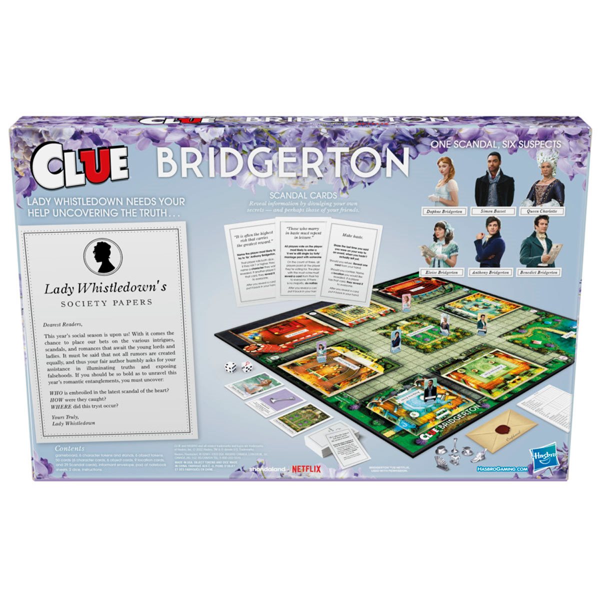 Bridgerton Edition Clue Board Game - Entertainment Earth