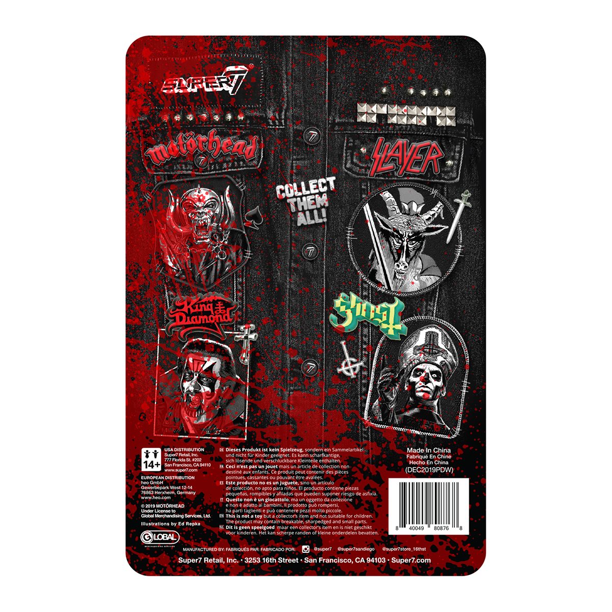 Motorhead War-Pig Pig Blood 3 3/4-Inch ReAction Figure