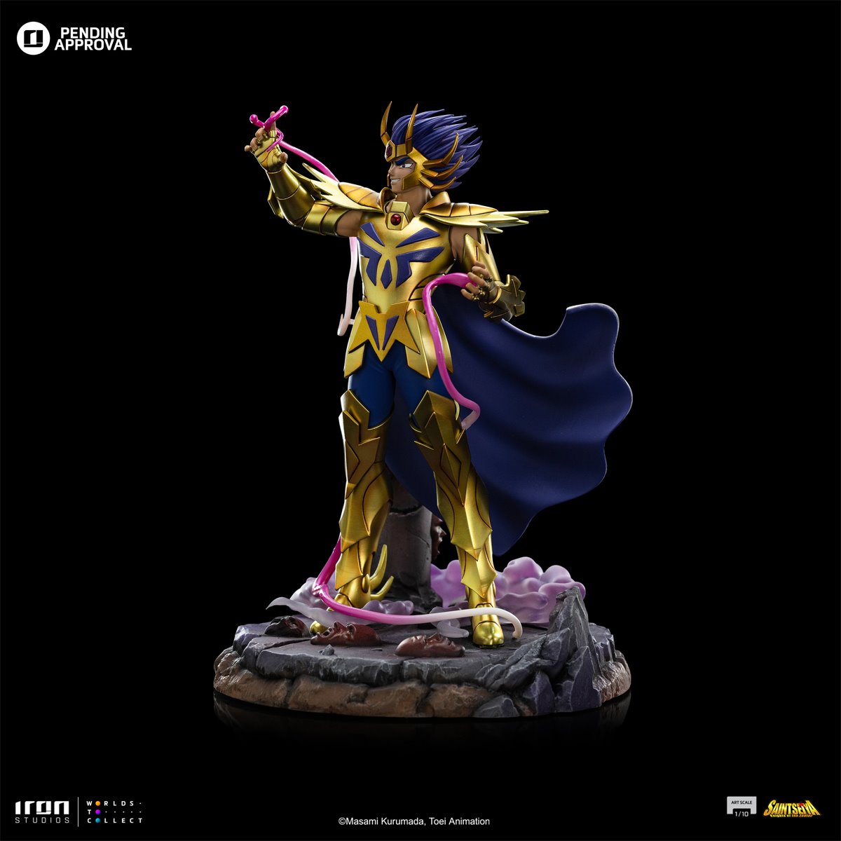 Saint Seiya Cancer Deathmask 1:10 Art Scale Limited Edition Statue