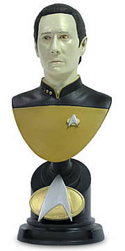 Lt. Commander Data Mini Bust - Entertainment Earth
