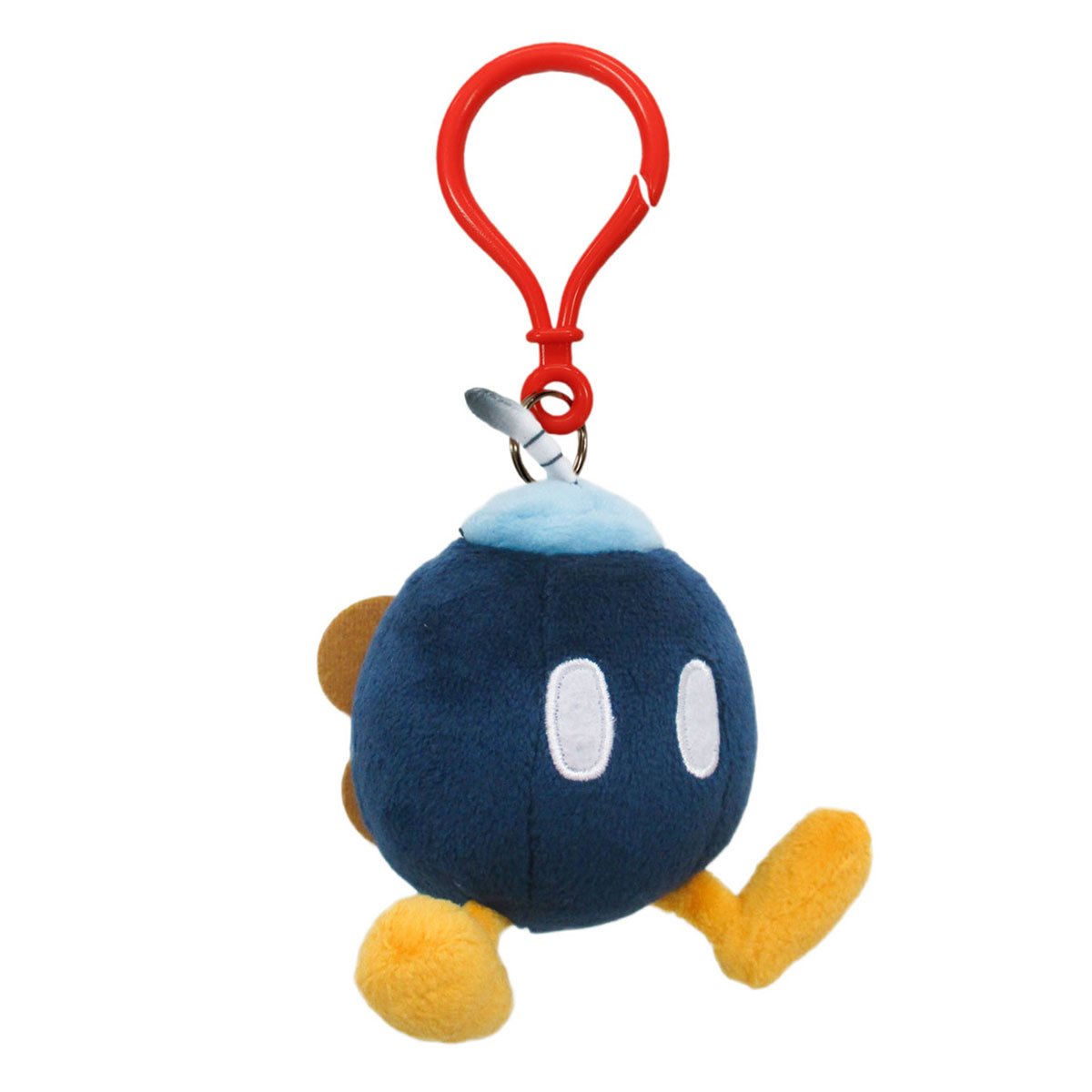 Super Mario Bros. Bob Omb 4-Inch Plush Dangler Key Chain