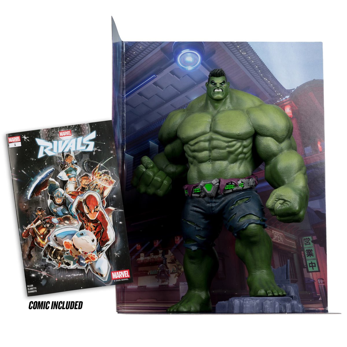 Marvel Rivals Wave 1 1:6 Scale Posed Figure with Scene and Comic Case of 2
