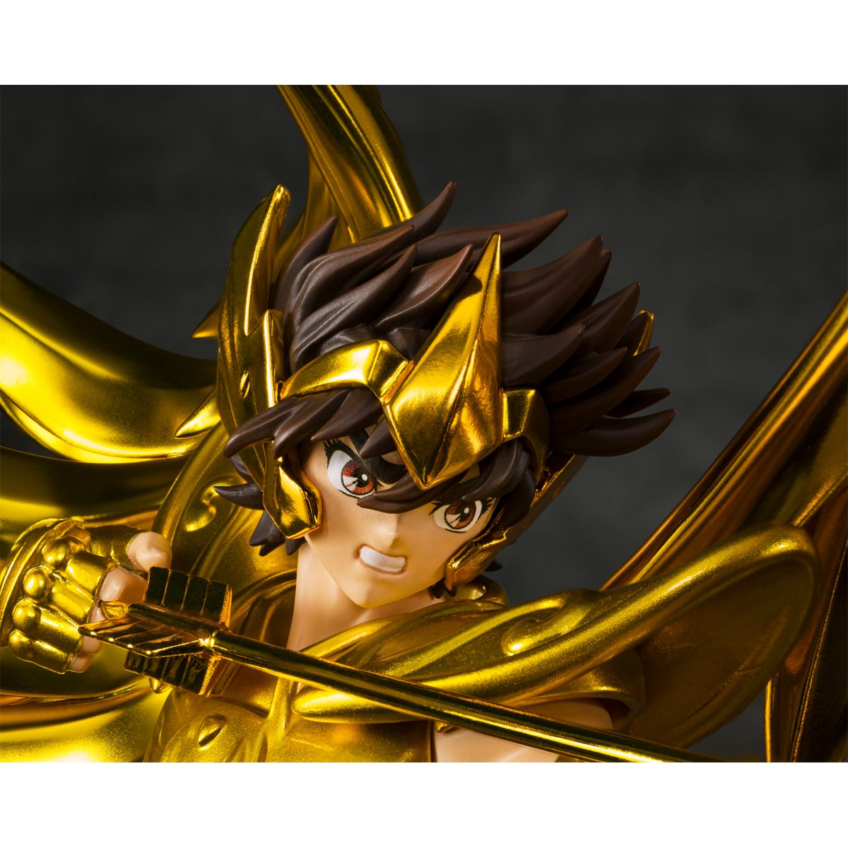 Saint Seiya Sagittarius Seiya FiguartsZERO Touche Metallique Statue