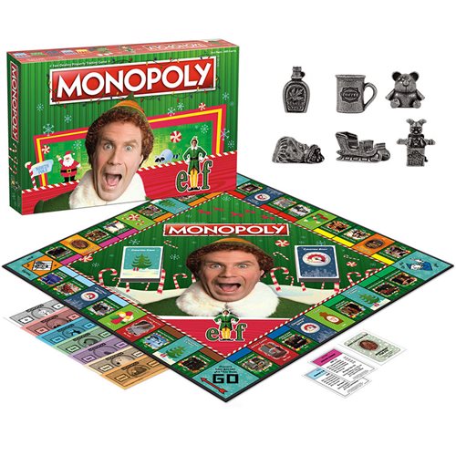 Elf Monopoly Game - Entertainment Earth