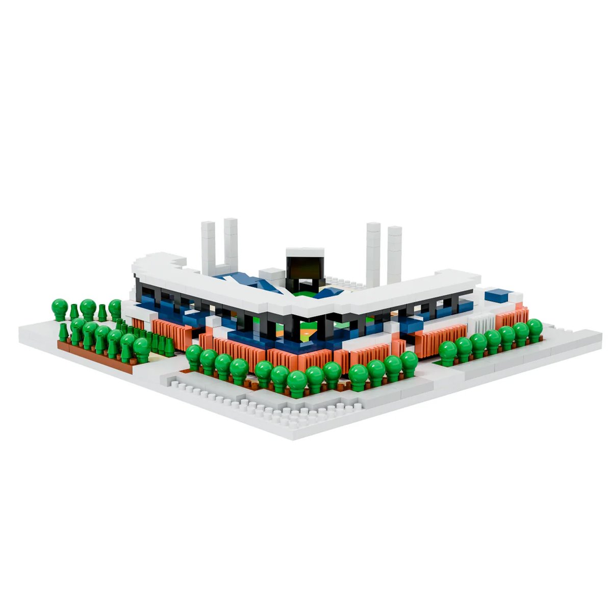 Atlanta Braves Stadium Building Block Model