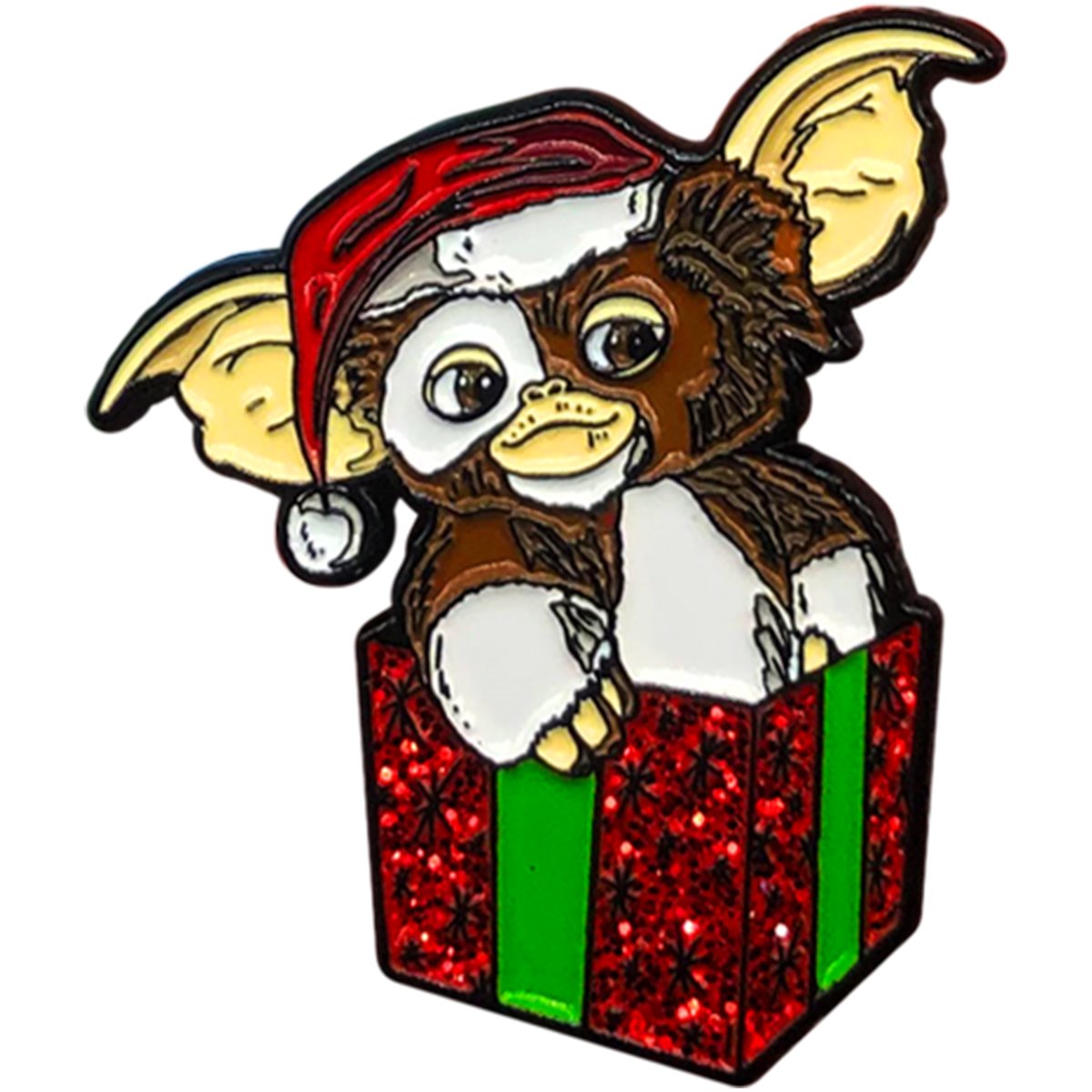 Gremlins Gizmo Holiday Enamel Pin - Entertainment Earth