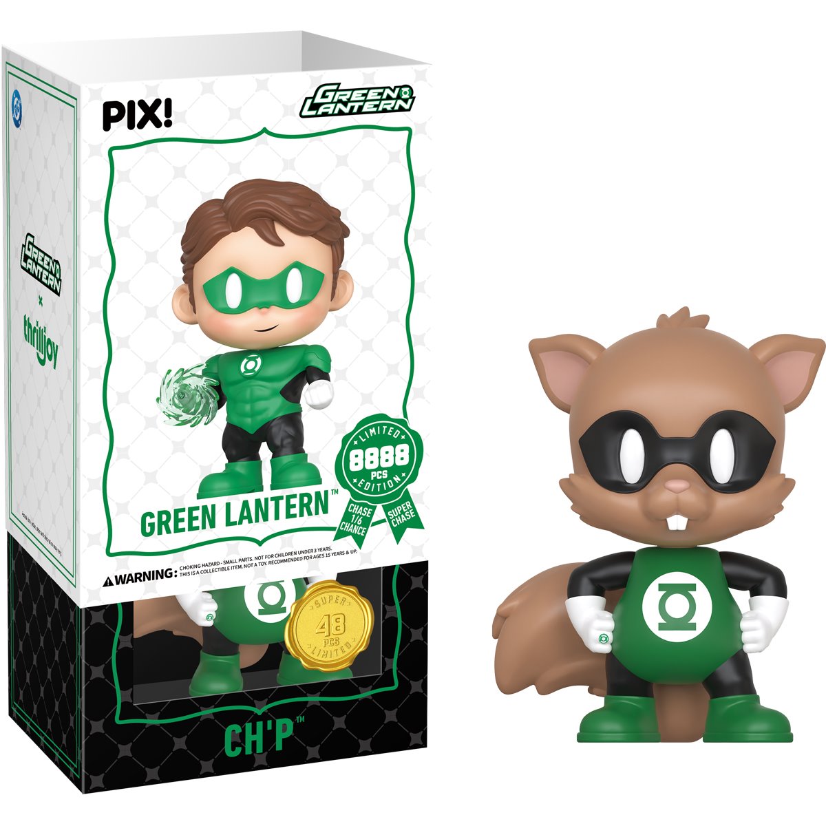 Green Lantern Pix! Vinyl Figure - Entertainment Earth
