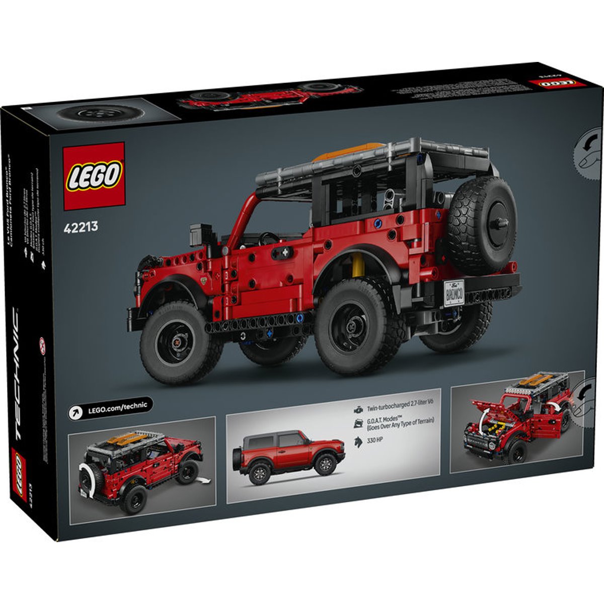 LEGO Technic 42213 Ford Bronco SUV - Entertainment Earth