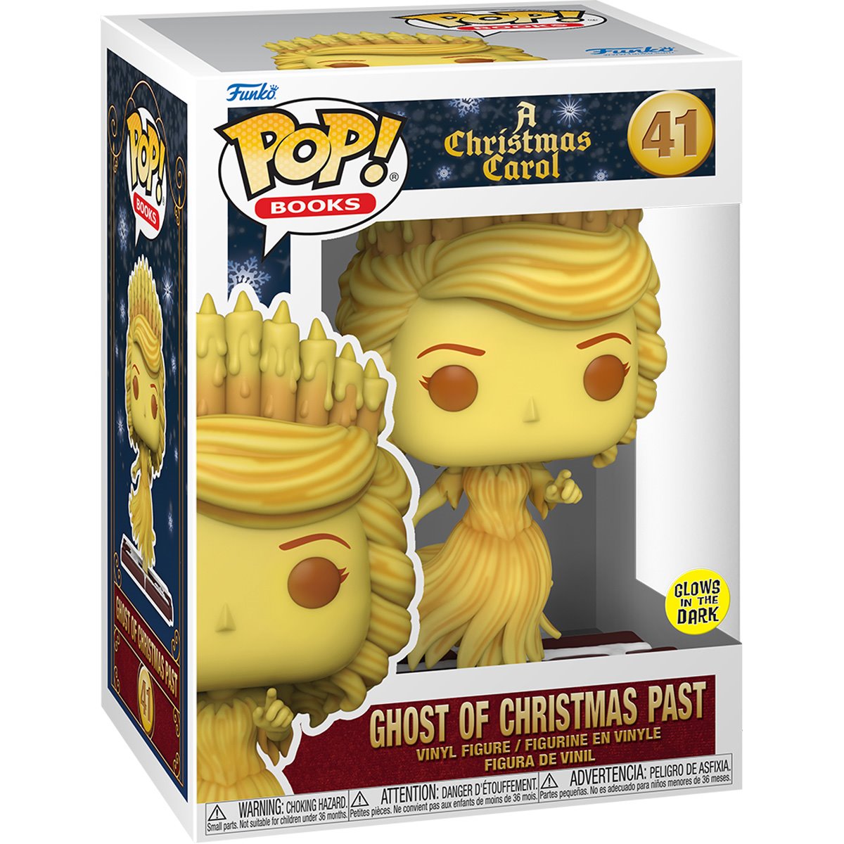 A Christmas Carol Ghost of Christmas Past Glow-in-the-Dark Funko Pop ...